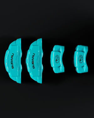 Custom Brake Caliper Covers for Subaru BRZ in Tiffany Color – Set of 4