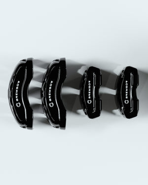 Custom Brake Caliper Covers for Dodge Viper in Black Color – Set of 4