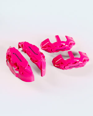 Custom Brake Caliper Covers for McLaren 620R in Pink Color – Set of 4